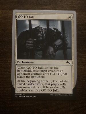 GO TO JAIL Unstable 008/216 MTG Magic The Gathering D7951* | eBay