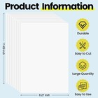 White Construction Paper 500 Sheets Bulk Heavyweight A4 Size 120 GSM ...