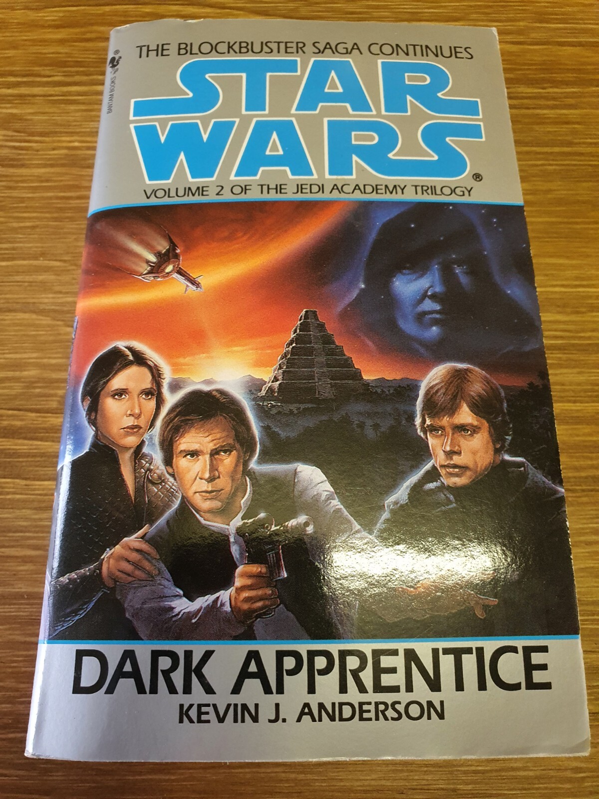 Star Wars Vol 2 of The Jedi Academy Trilogy Dark Apprentice by Kevin J ...