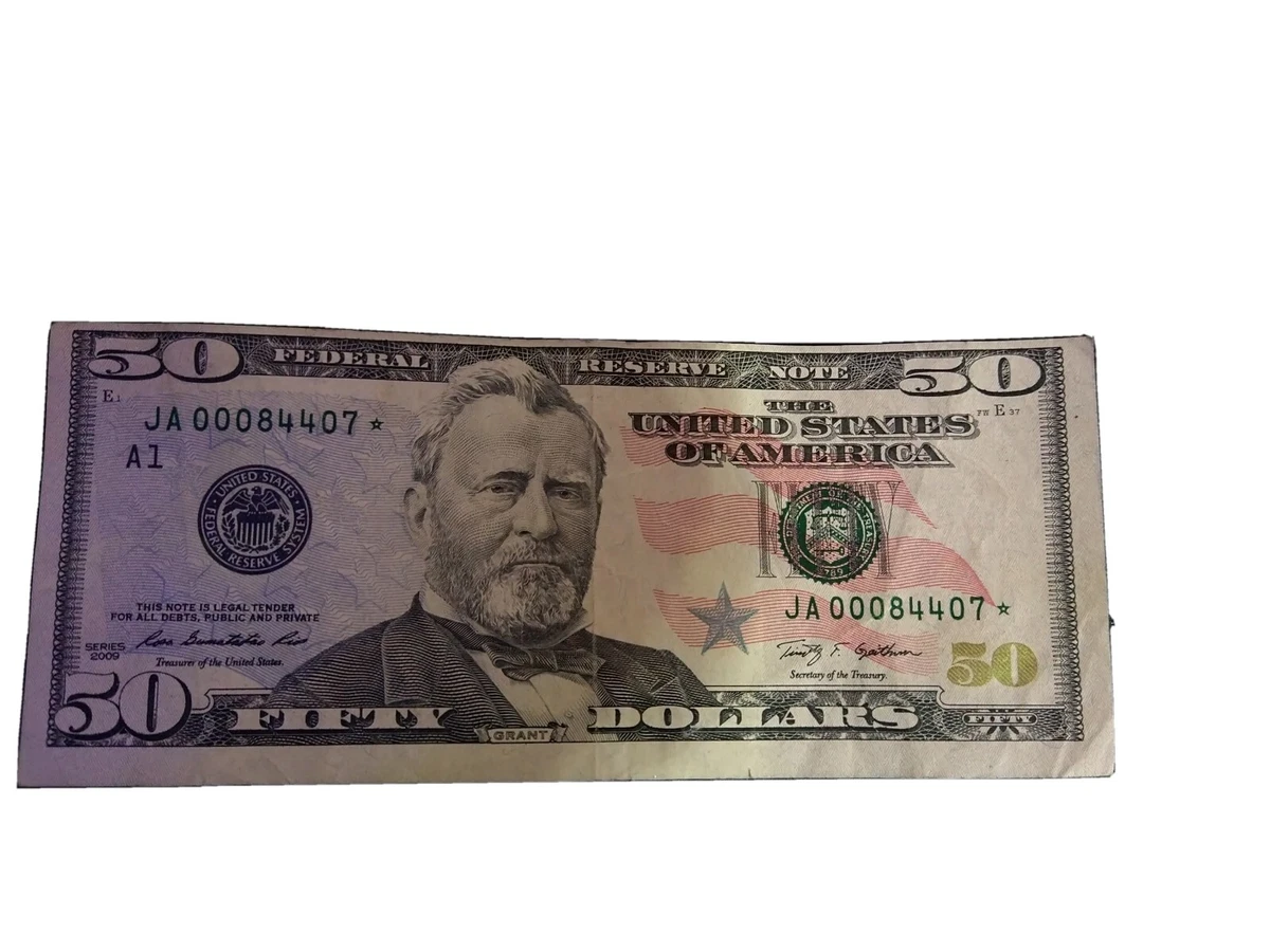 50 Dollar Bill