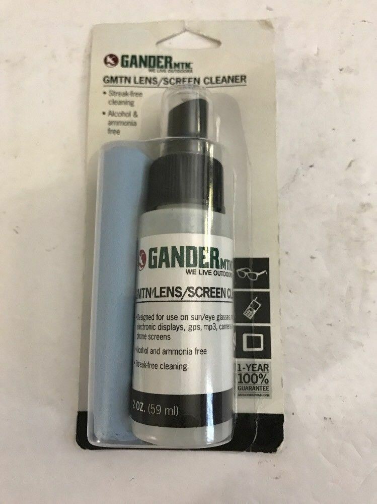 2 Oz Kit Gander Mountain Lens & Screen Cleaner/GPS Marine Electronic ...