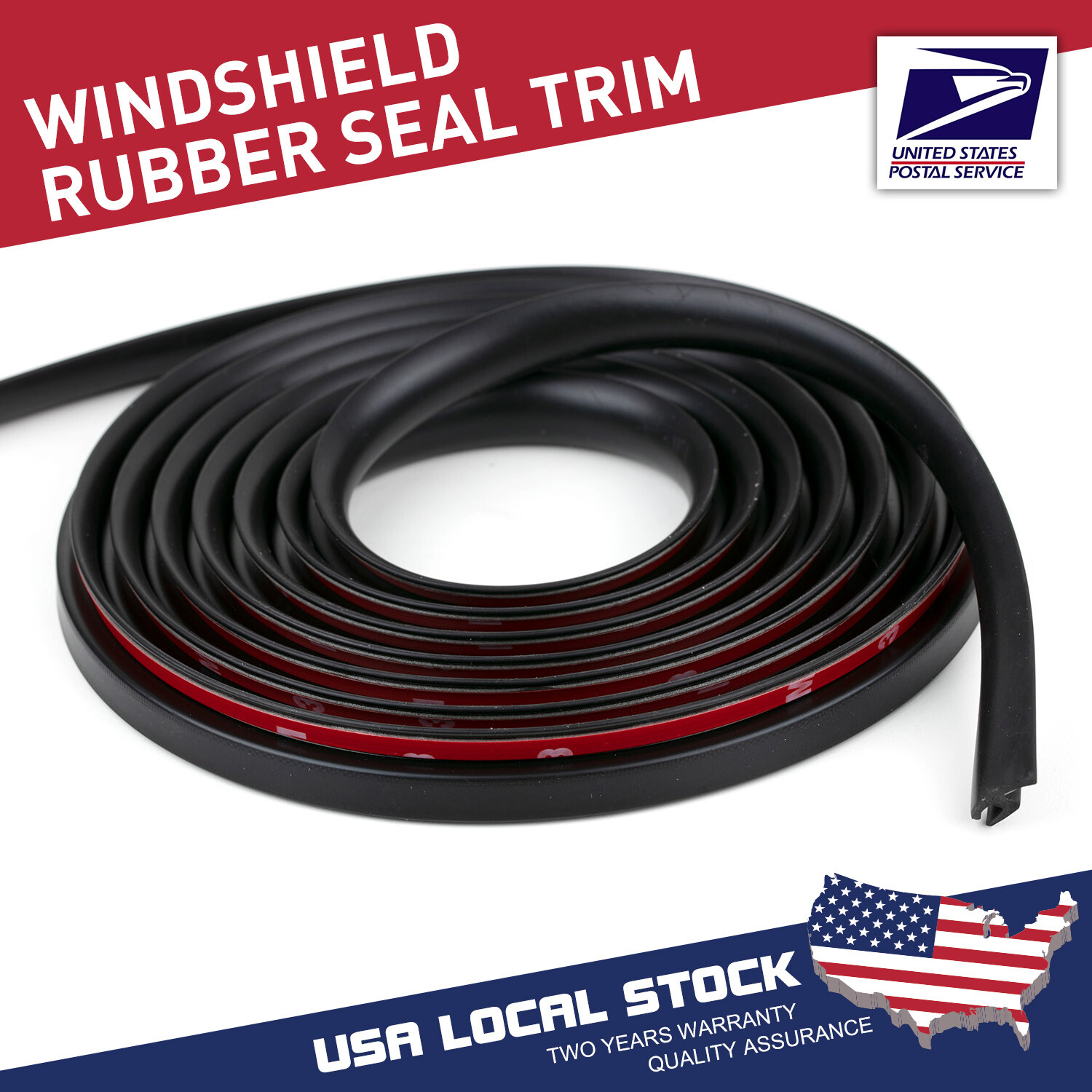 3M Molding Trim Rubber Seal Weather Strip Window Windshield Sunroof ...