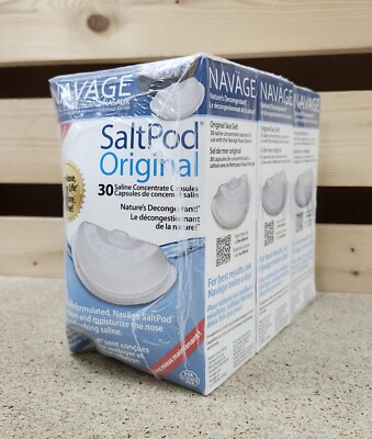 NAVAGE ORIGINAL SALTPOD® 3 Original SaltPod 30-Packs (90 SaltPods) exp ...