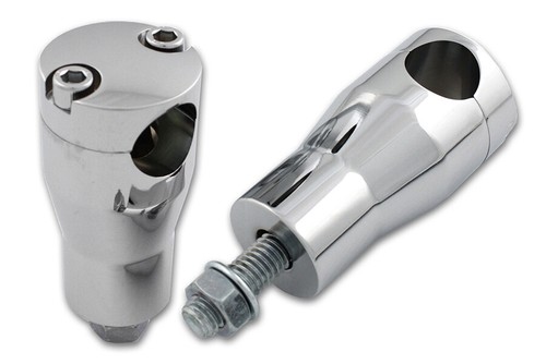 3 inch Riser Set Chrome fits Harley Davidson | eBay