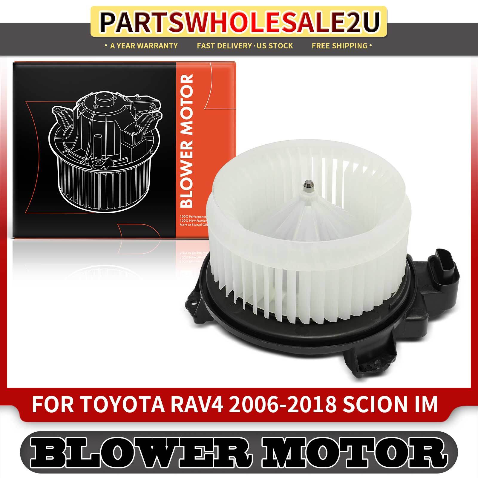 Front HVAC Blower Heater Motor w/ Wheel Cage for Toyota RAV4 Corolla iM ...