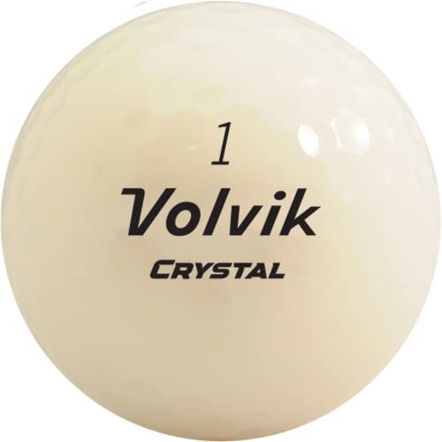 Volvik Golf Crystal Golf Balls - Crystal White - 3 Ball Sleeve | eBay