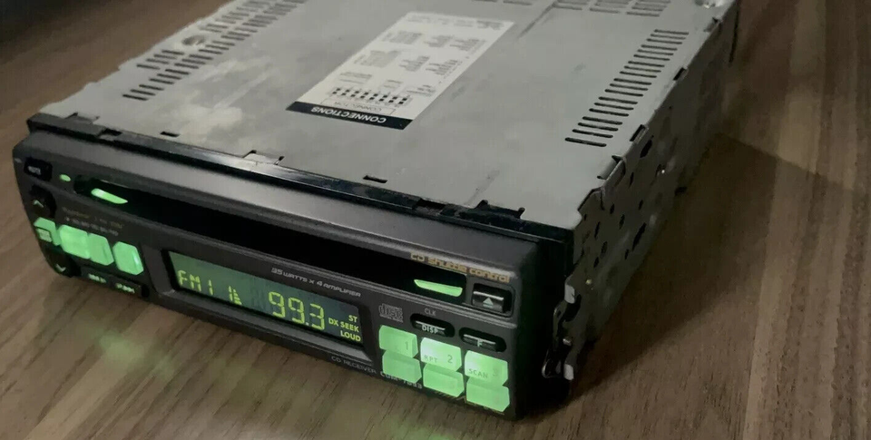 ALPINE OLD SCHOOL CDM-7833 VINTAGE CAR AUDIO STEREO CD IN DASH UNIT ...