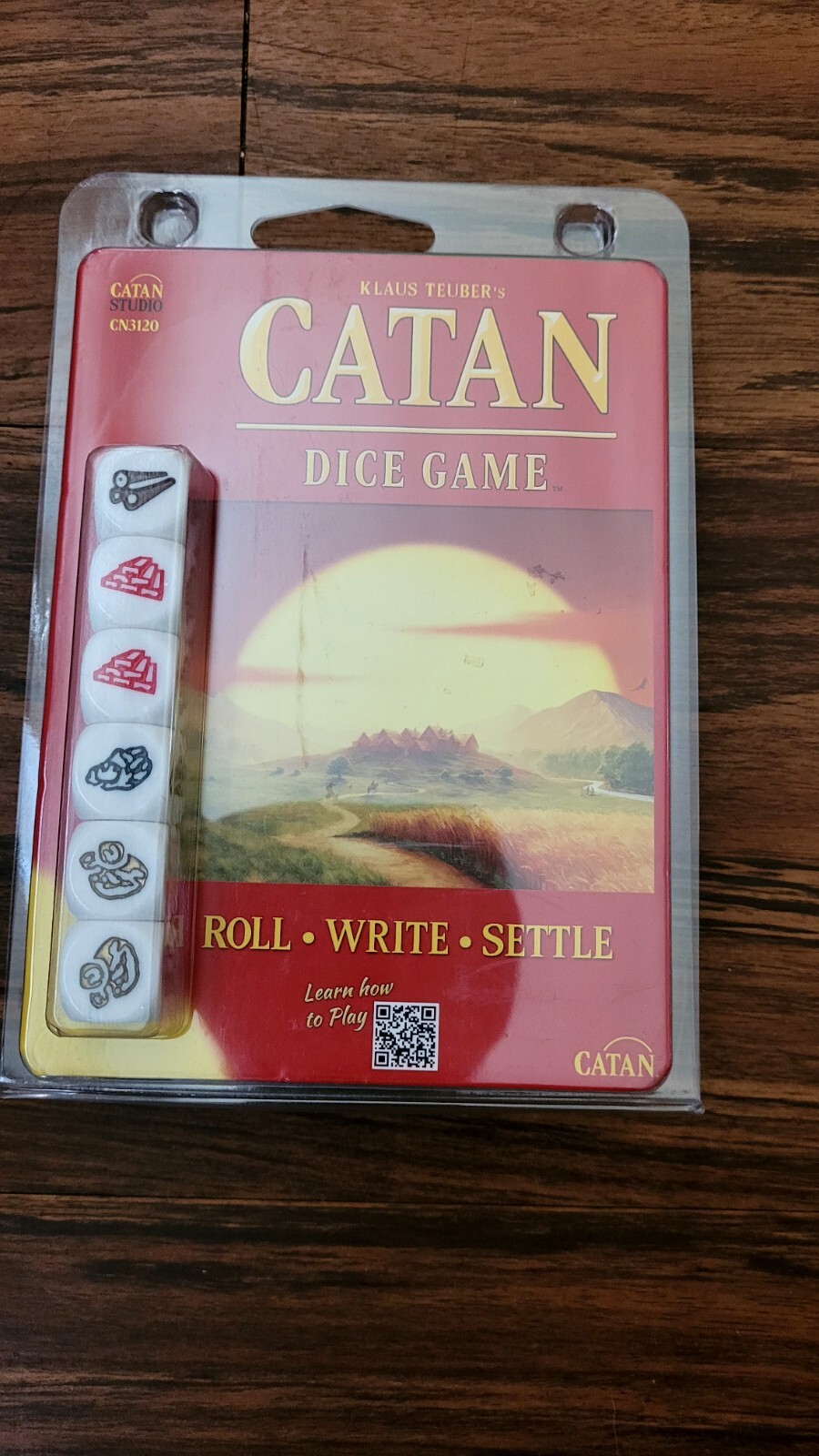 Catan Dice Game by Klaus Teuber - Clamshell Edition CN3120 New Sealed