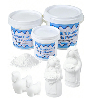 ECO RESIN CASTING POWDER - 1500G FAST CURED PLASTER CASTING POWDER FOR ...