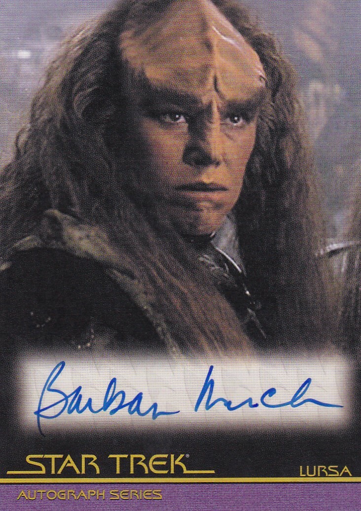 Barbara March Star Trek Barbara March Action Figure Checklist