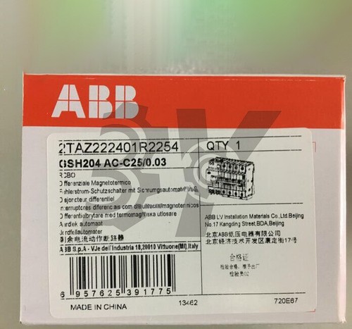 New 1PC Residual Circuit Breaker GSH204 AC-C25/0.03 *gi | eBay