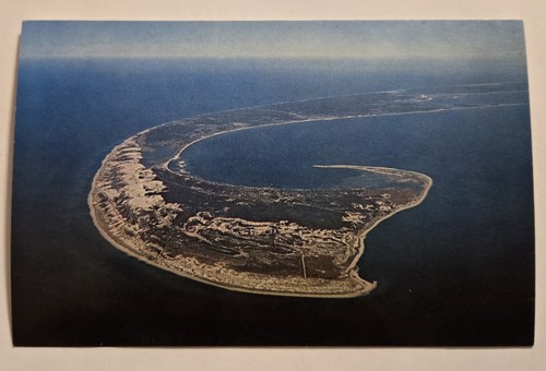Vintage Postcard Massachusetts MA Tip Of Cape Cod aerial view 22 | eBay