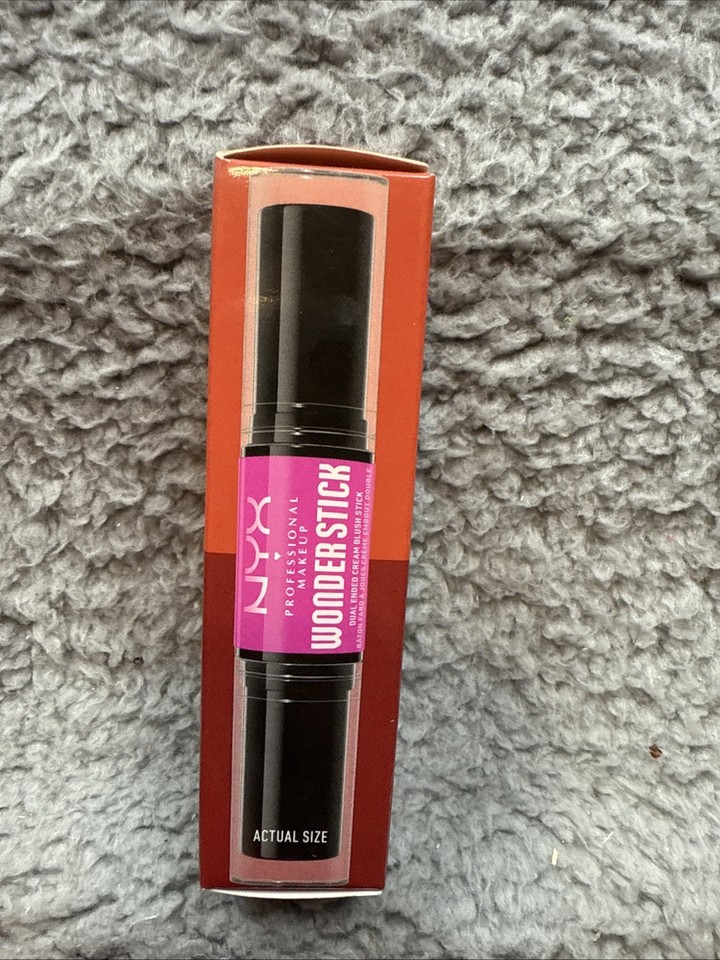 3x NYX Wonder Stick Blush - Dual-Ended Cream Blush #WSB05 Bright Amber ...