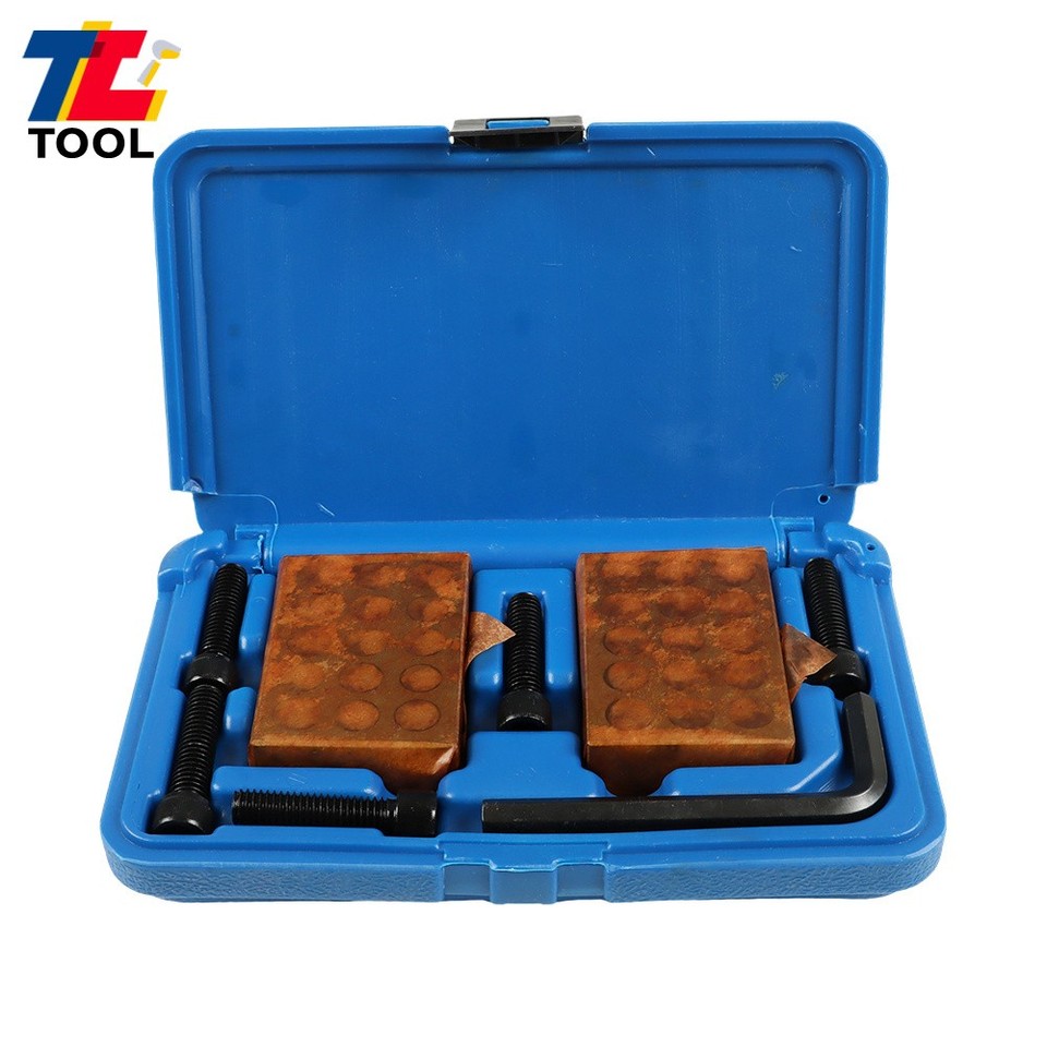 MATCHED PAIRS .0001" PRECISION 1-2-3 123 BLOCK SET With Screws HEX KEY ...