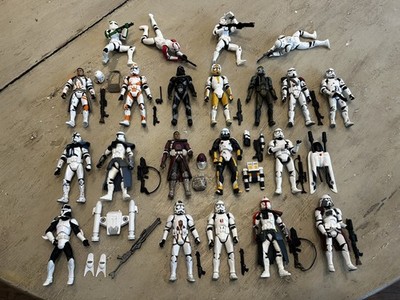 Star Wars Saga Legacy ROTS Clone Commander ARC Trooper Lot 3.75 EUC ...