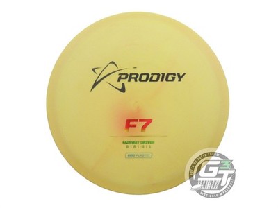 NEW Prodigy Discs 200 F7 174g Yellow Black Rainbow Fairway Driver Golf ...
