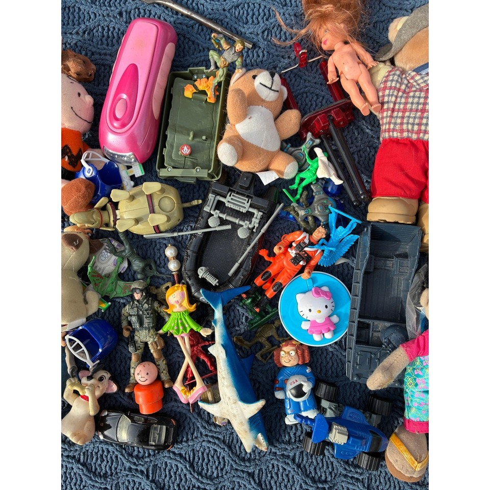 Kids Meal - Toy Box - Junk Drawer 100+ Mixed Lot Vintage Toys #8 McDs ...