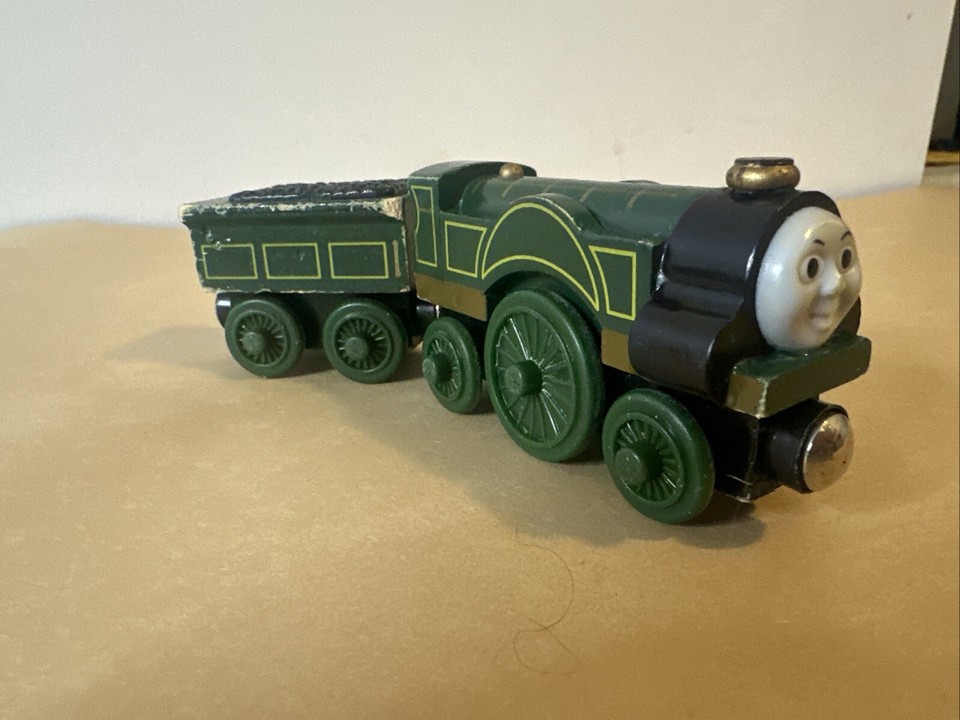 VTG Thomas & Friends Wooden Railway Emily & Tender Train Tank Engine | eBay