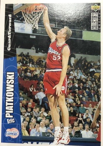 Eric Piatkowski Guard/forward Collectors Choice Los Angles Clippers ...