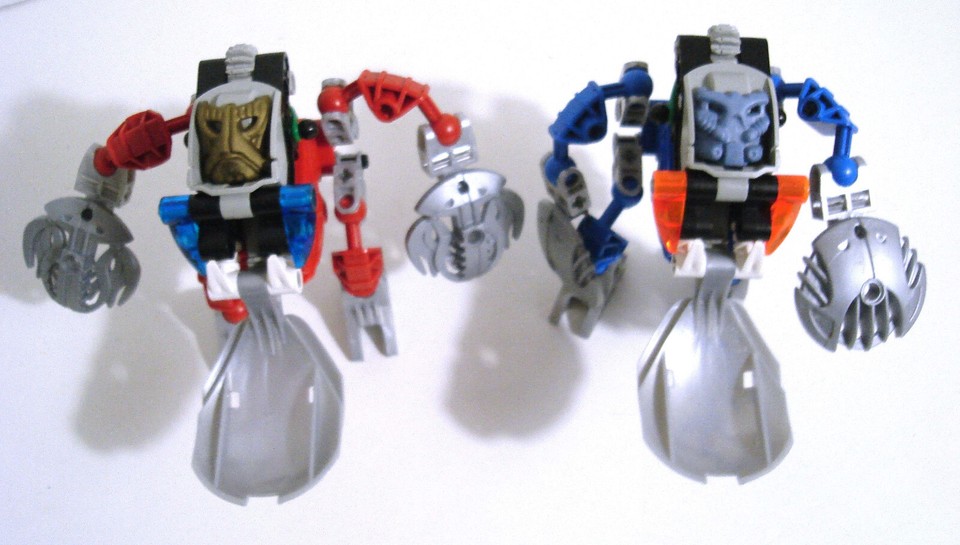 LEGO Bionicle Bohrok TAHNOK-KAL and GAHLOK-KAL (8578) with Krana | eBay