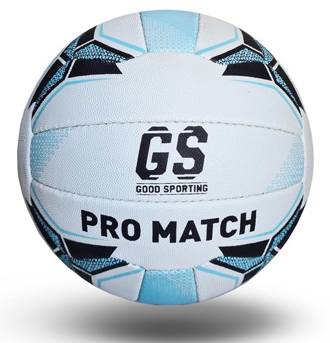 GS Pro training quality Netball 3 ply Blue - Size 5 | eBay