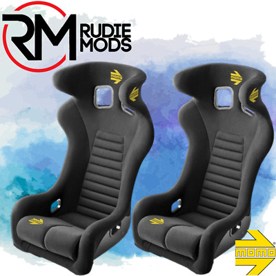 MOMO Daytona Racing Seat Standard Size FIA Approved Bucket seat Twin ...