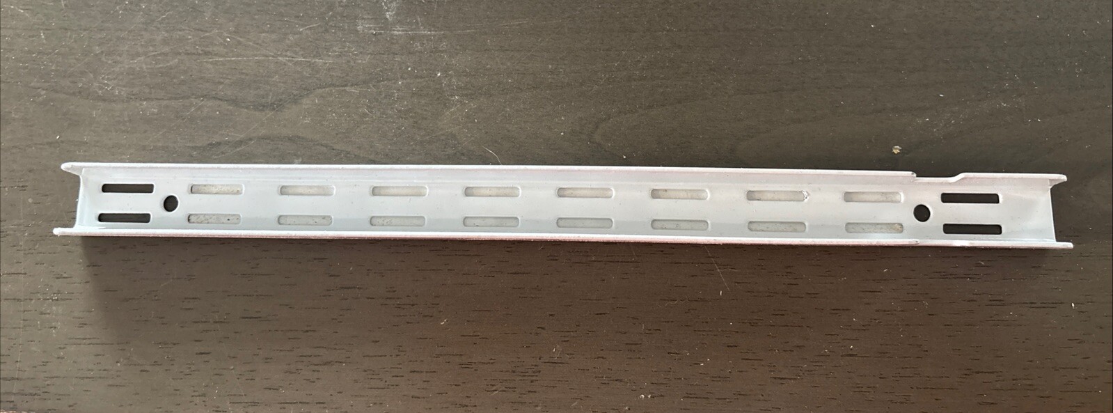 Closetmaid 2800 12" Inch White Standard Wall Shelf Track - Pack of 6 | eBay