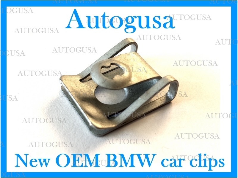5X NEW BMW AUDI UNDER ENGINE & GEARBOX COVER CLIPS 07146981767 ...
