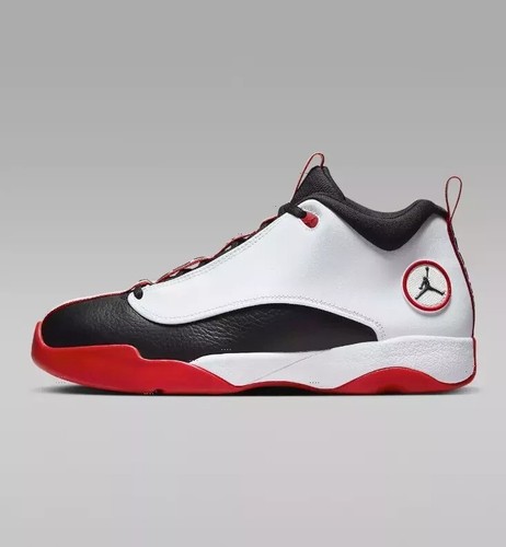 Jordan Men's Jumpman Pro Quick White/Black/Red Basketball Shoes Size 9 ...