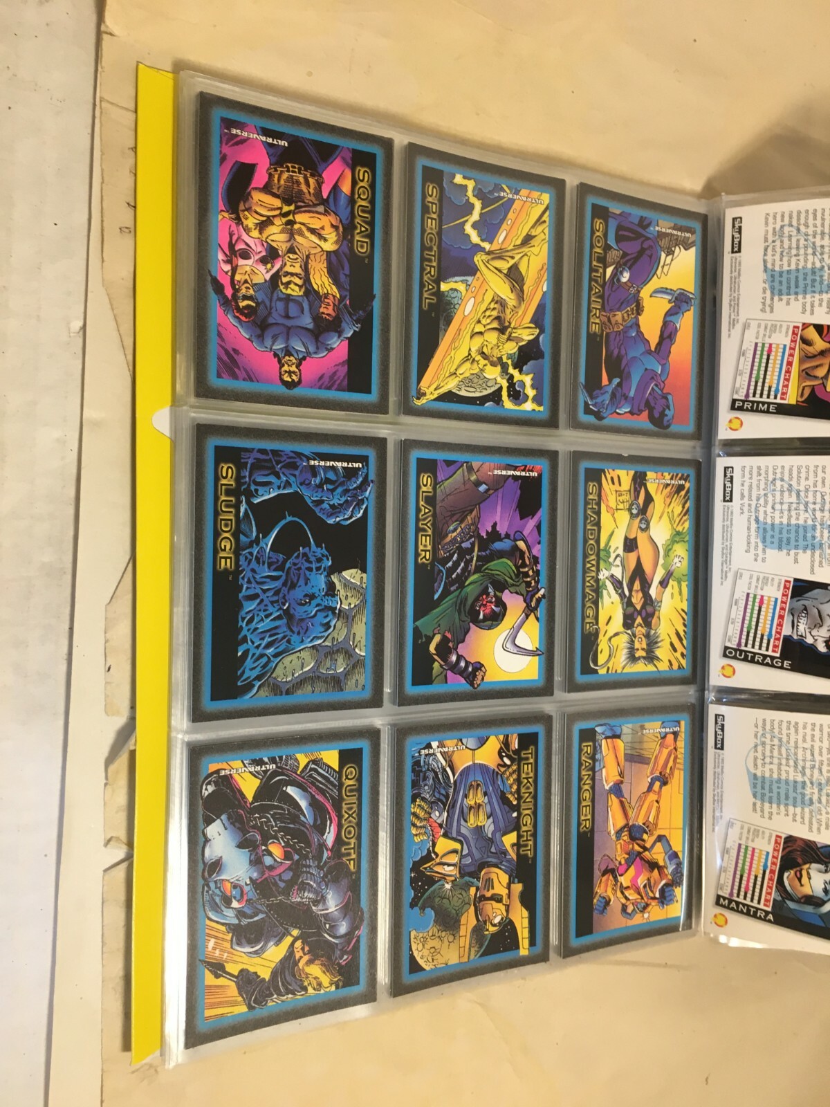 1993 Skybox Ultraverse 1 Trading Cards # 1-100 + Inserts See ...