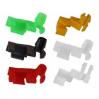 Automotive Fasteners Door Lock Rod Clip Rivet Plastic Car 12 Pairs Car ...