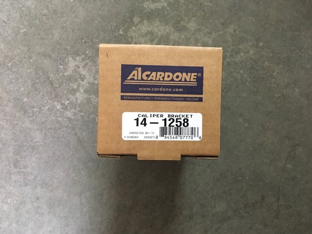 Disc Brake Caliper Bracket Cardone 14-1258 Reman for sale online | eBay