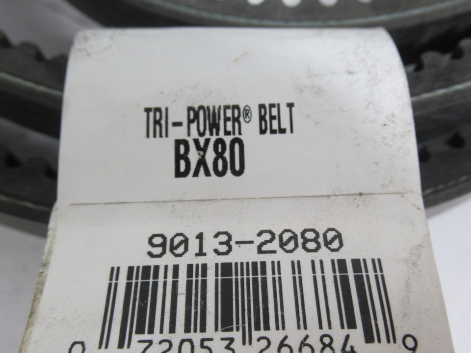 Gates BX80 9013-2080 Tri-Power V-Belt 82.90"L .62"W .44"T NEW | eBay