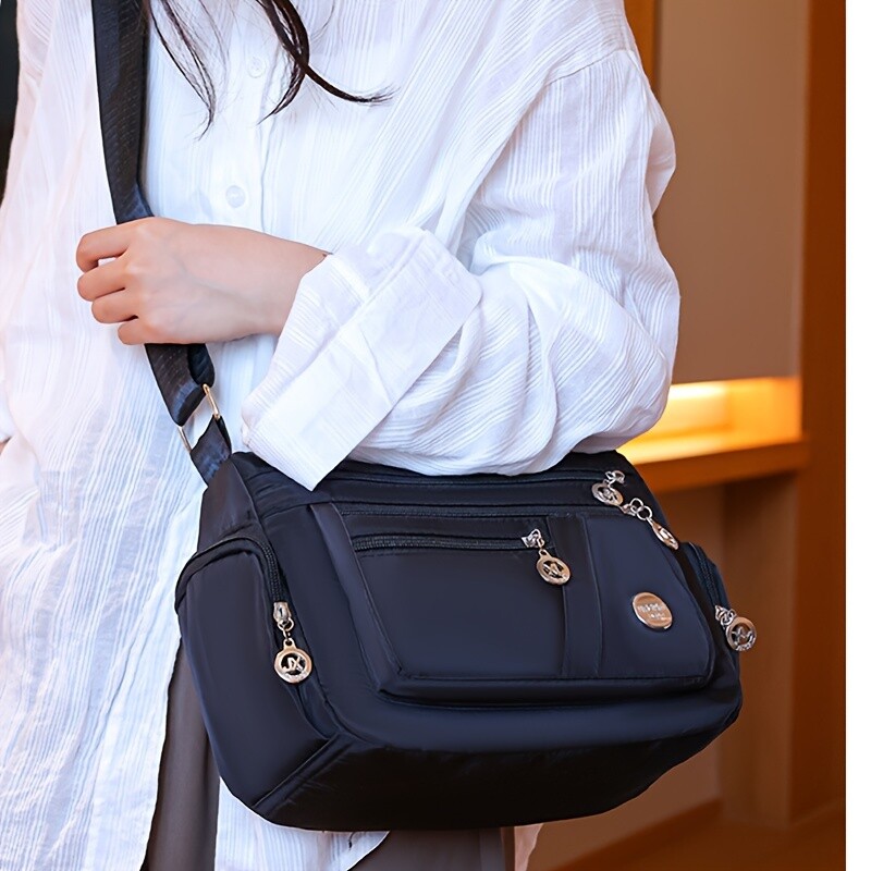 Women Bag Multi-Pocket Large Capacity Single-Shoulder Crossbody Bag ...