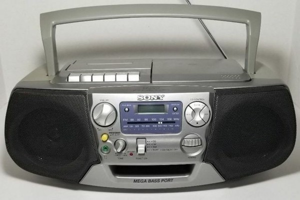 Sony CFD-V17 CD/Radio/Cassette Boombox for sale online | eBay