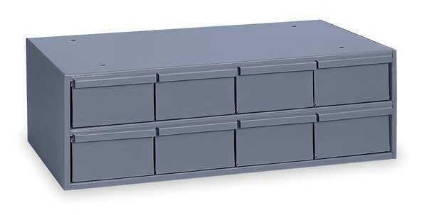 Durham Mfg 003-95 Drawer Bin Cabinet With 8 Drawers, Prime Cold Rolled ...