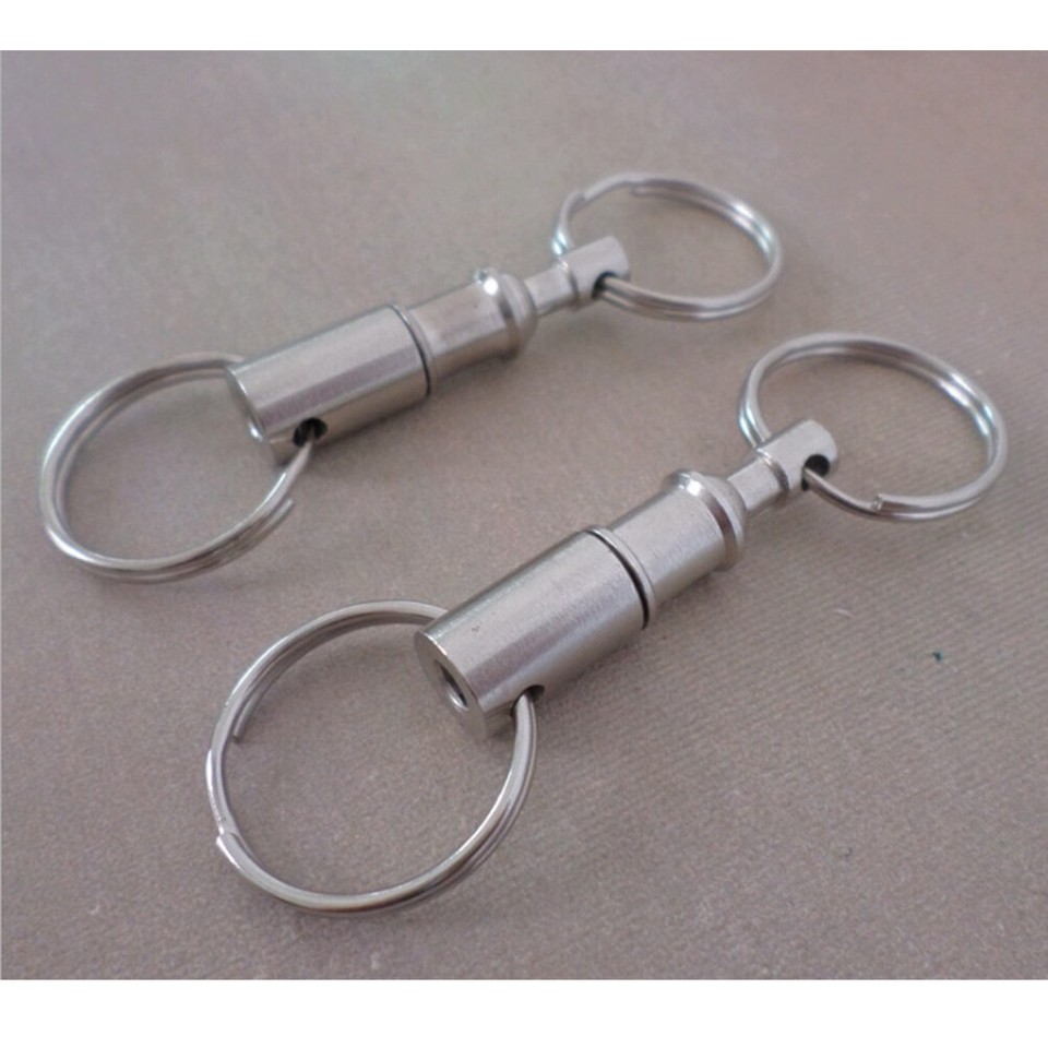 US 10 Pcs Handy Basics Quick Release Key Detachable Pull Apart Ring ...