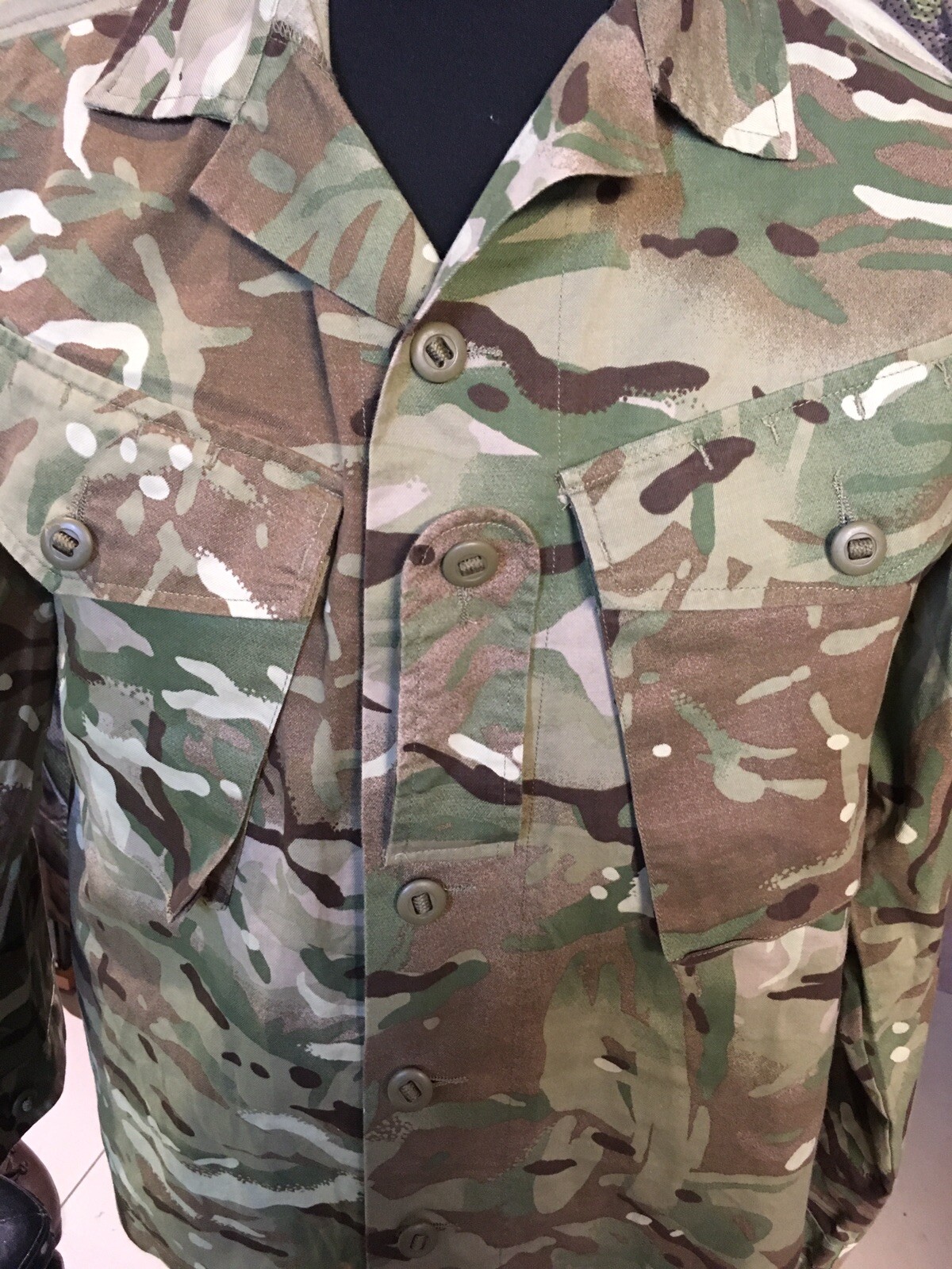 British Army Issue MTP S95 Cut Warm Weather Jacket/Barrack Shirt ...