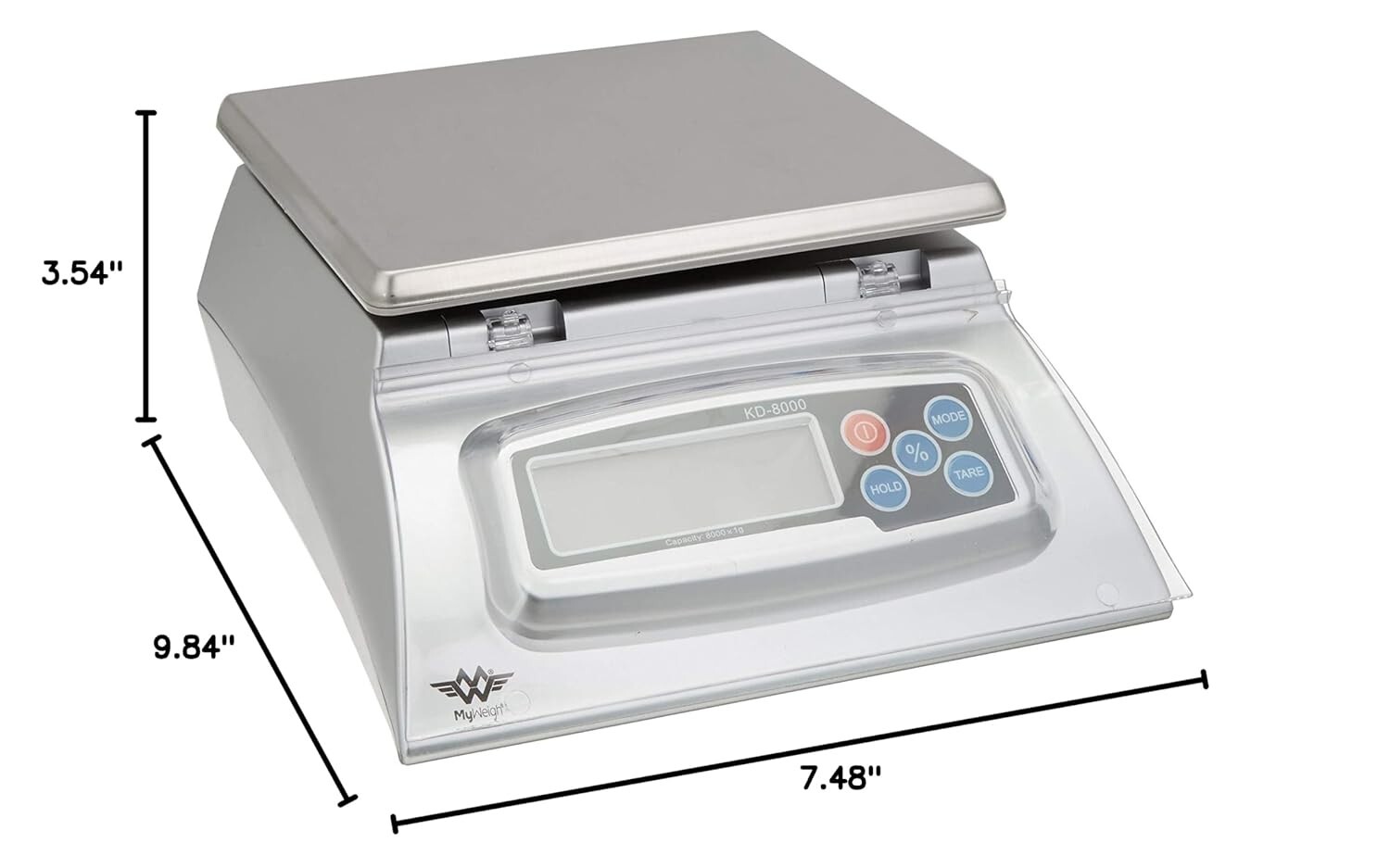 My Weigh KD8000 Kitchen Scale Bakers Math KD 8000 Scale Multipurpose ...