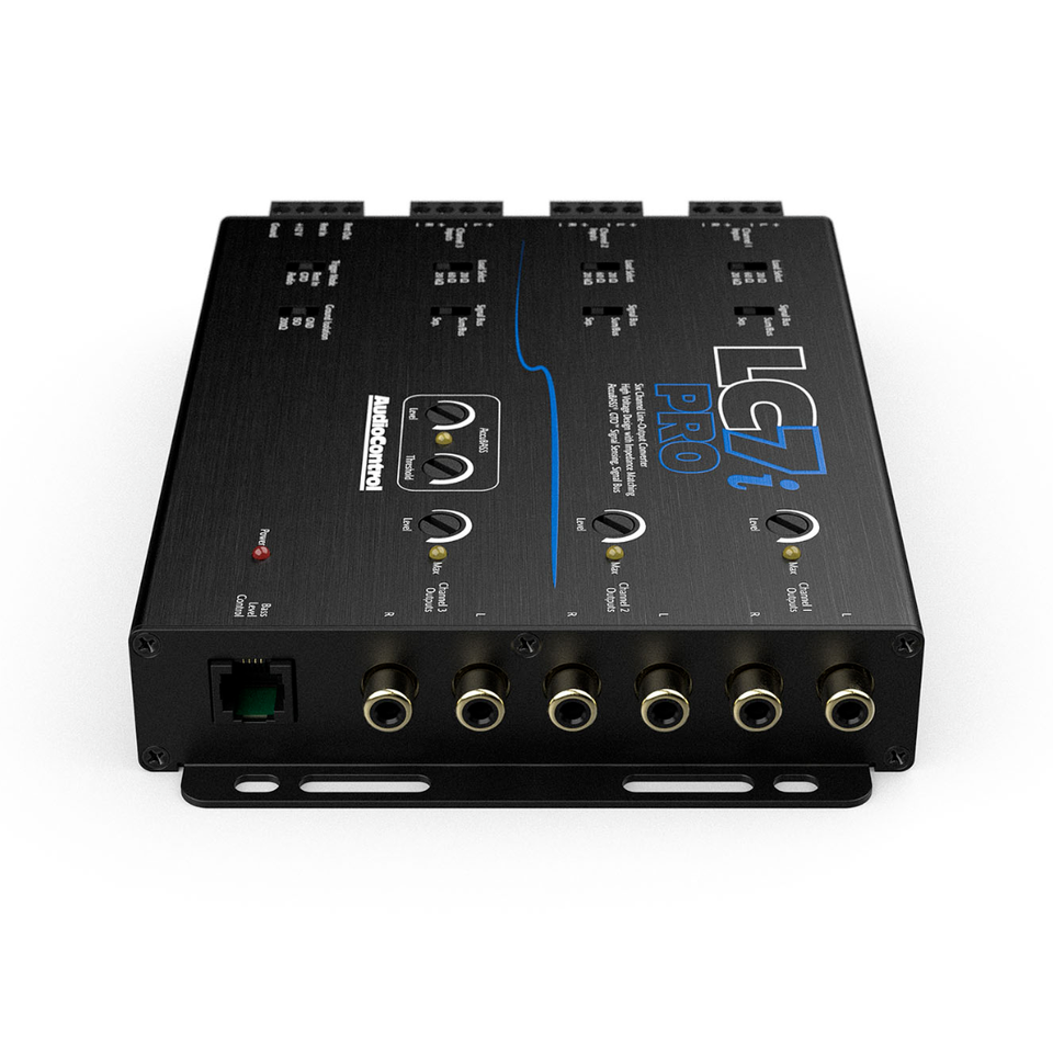 AudioControl LC7iPRO 6-Channel Line Output Converter W/ AccuBass & ACR ...