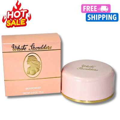 Brand New WHITE SHOULDERS by Evyan Bath/Body Powder for Women 2.6 fl oz ...