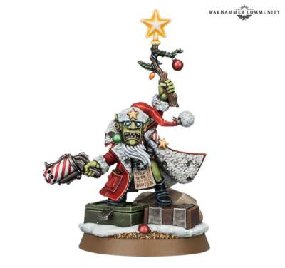 Warhammer 40k Da Red Gobbo 2019 Limited Edition Christmas Miniature ...