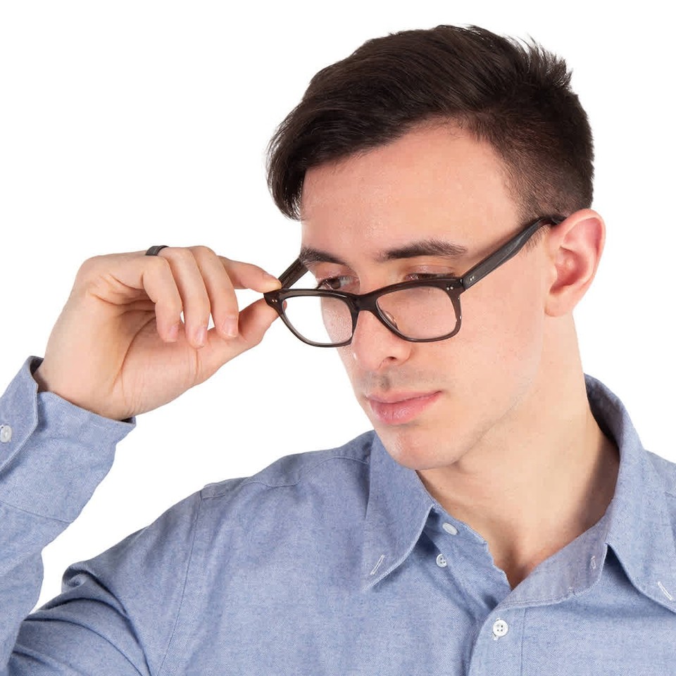 Garrett Leight BUCHANAN Demo Square Eyeglasses 1136 BLGL 49 1136 BLGL ...