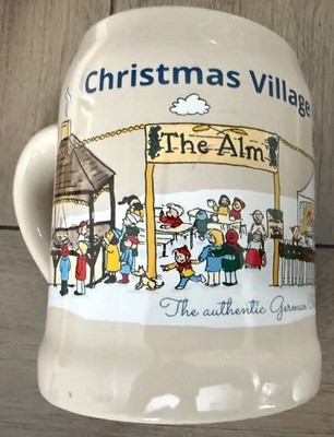 Christmas Village Philadelphia German Market Mug “The Alm” Authentic ...