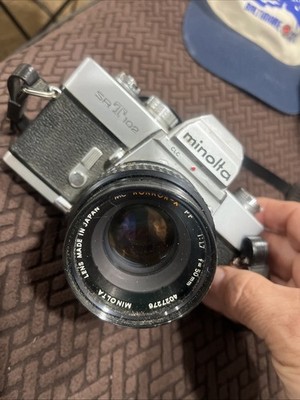 Minolta SRT 102 35mm SLR Camera with 50mm Lens | eBay