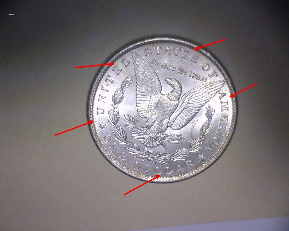 1899 0 🌟DIE CRACK/SHATTERED DIE🌟SILVER🌟RARE "UNCIRCULATED"🌟ERROR COIN🌟 ...