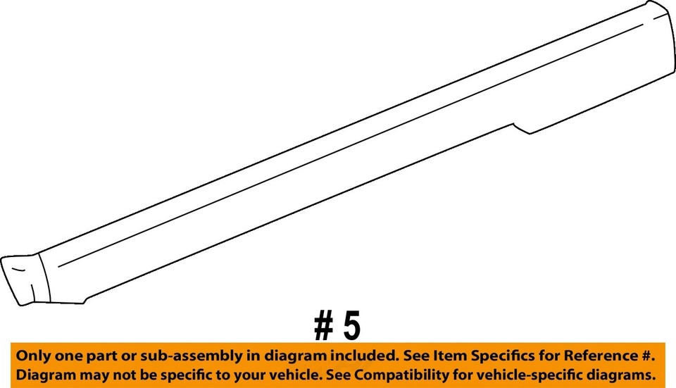 GM OEM 97-04 Montana Side Panel Side Panel Components-Track Cover ...