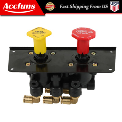 5013293 801631 MV3 Type Dash Control Brake Valve For Freightliner New ...
