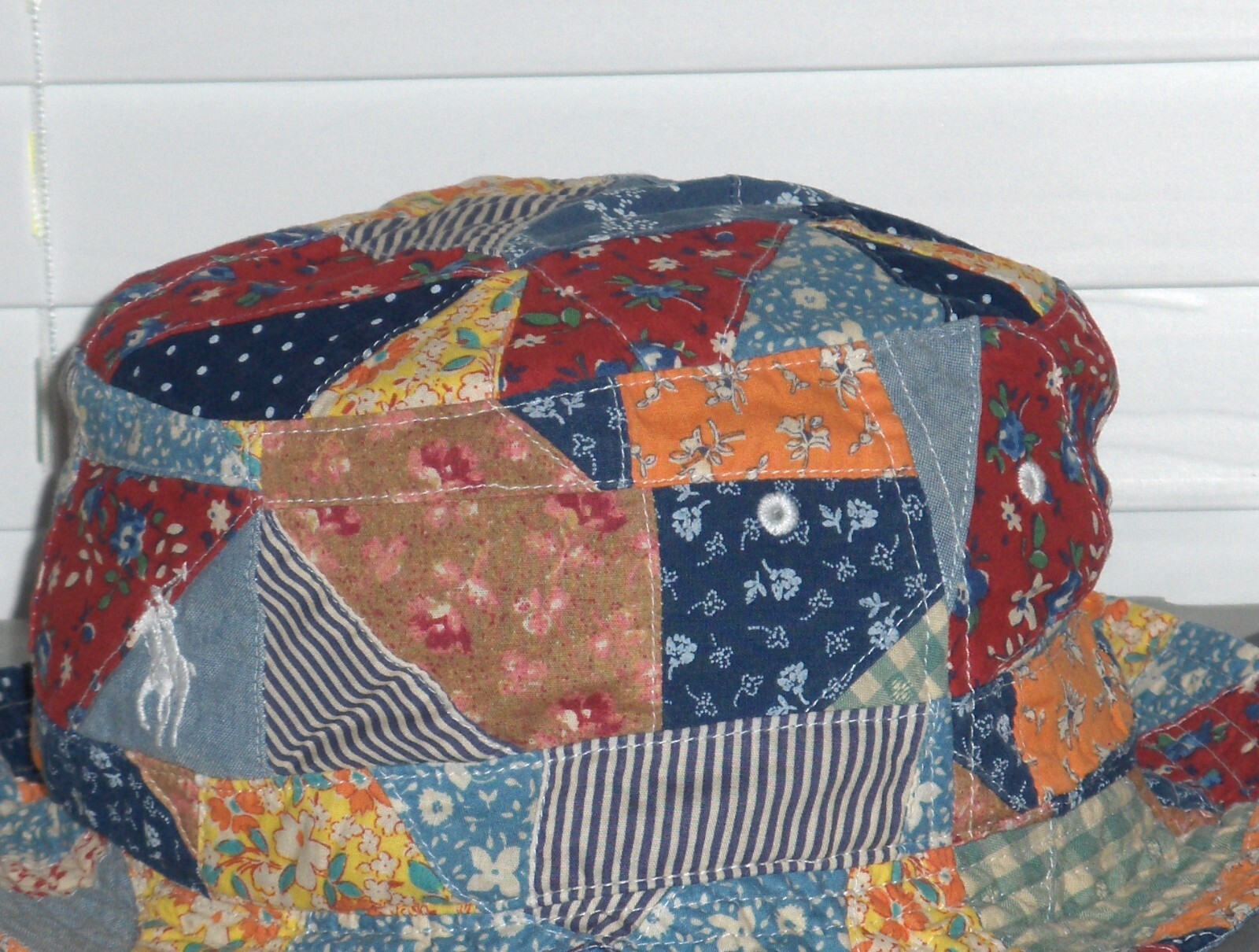 POLO RALPH LAUREN Men's Cotton Patchwork Pony Bucket Hat Cap Lid, NWT ...