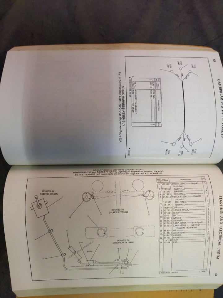 Caterpillar 910 Wheel Loader Parts Book | eBay